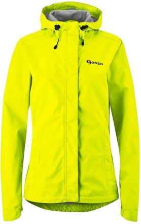 Gonso Fahrradjacke Sura Light Damen Regenjacke wind- und wasserdicht, Radjacke mit Kapuze