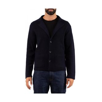 Daniele Fiesoli Giacca - - Knitwear - Herren - Blau - 2XL