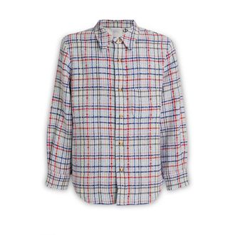 Thom Browne Gingham Check Overshirt mit Kn&ouml;pfen - - Shirts - Herren - Mehrfarbig - S