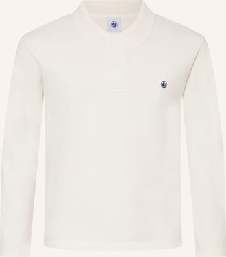 Petit Bateau Petit Bateau Piqu&eacute;-Poloshirt weiss