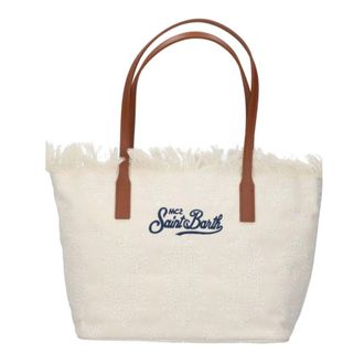 Saint Barth Femme, Sacs, Beige, Taille: ONE Size City Sangallo Tote