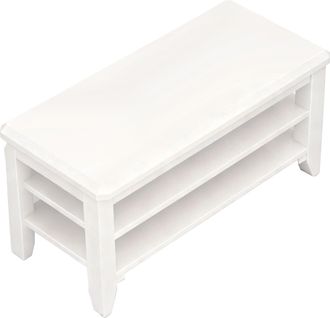 Generic Sitzbank mit Stauraum Keine Montage Erforderlich Massivholzrahmen Bis 200 Kg Belastbar Schuhbank mit Sitzfl&auml;che f&uuml;r Eingangsbereich, Flur, Wohnzimmer(