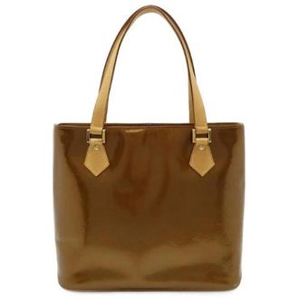 Louis Vuitton Pre-owned Vernis Houston Tote Bag Bronze - - Pre-owned - Damen - Braun - ONE SIZE
