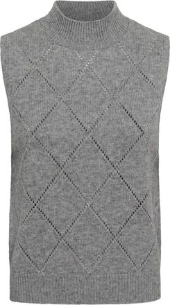 Saint Tropez Rollkragenpullover - - Knitwear - Damen - Grau - L