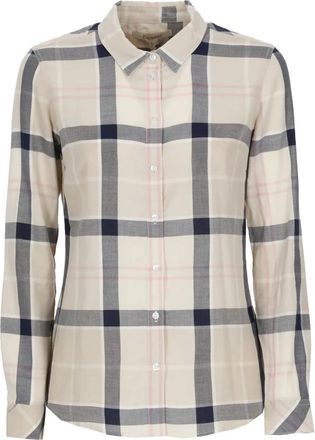 Barbour Femme, Blouses et Chemises, Beige, Taille: 42 FR Barbour Chemises Beige