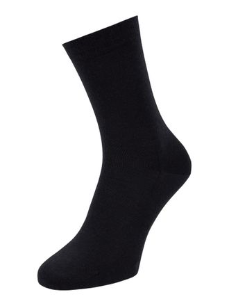 Falke Socken mit Label-Schriftzug Modell SOFTMERINO