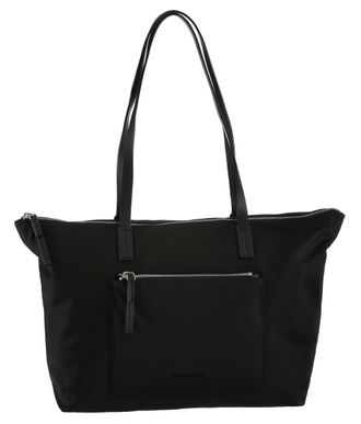 Marc O'Polo Shopper Nilli, Damen, Gr. B/H/T: 48,5cm x 28cm x 14cm, schwarz, Leder, Lederimitat, MARC OPOLO ACCESSORIES, Taschen Shopper, gro&szlig;e Damen-Handtasche, U