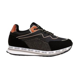 Liu Jo Wonder Sneakers Schwarzes Kontrastdesign - - Shoes - Damen - Schwarzk - 36 EU