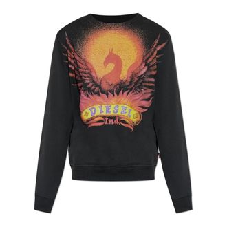Diesel Homme, Sweatshirts et sweats &agrave; capuche, Noir, Taille: S SweaT-shirts & SweaT-shirts &agrave; capuche