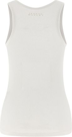 Isabel Marant Womens White Cotton Tank Tops