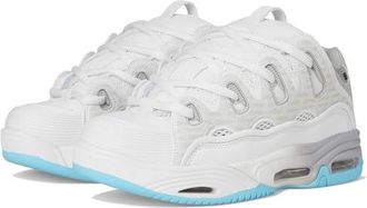 Osiris Chaussures de skate D3 2001 pour homme, Blanc/gris/bleu layette, 39.5 EU