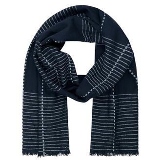 Lindenmann Mens Scarf/Textile Scarf for Men blue