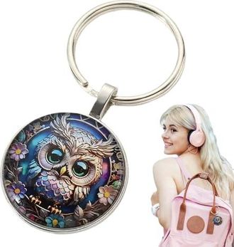 Generico pour femme - Porte-cl&eacute;s doiseaux de sac &agrave; dos de cl&eacute;, cha&icirc;ne de cl&eacute; de voiture exquise portable pour maman, amis