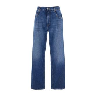 Dolce & Gabbana Plaque Logo Jeans - - Jeans - Herren - Blau - XL