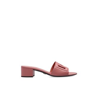 Dolce & Gabbana Femme, Chaussures, Rose, Taille: 38 1/2 EU Bianca Mules