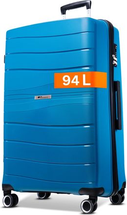 Cocoono Leon Koffer Gro&szlig; 94 Liter Volumen - mit TSA Schloss, Koffer & Trolleys, Reisekoffer, Hartschalenkoffer, Hartschalenkoffer Gro&szlig;, Trolley, Koffer XL, Re