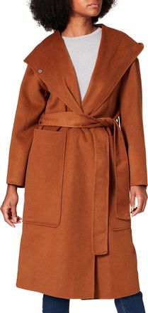 Benetton Damen-Mantel, Toffee 11q, 32