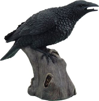 Nemesis Now Ravens Cry Dekofigur, Kunstharz, 35 cm, Schwarz