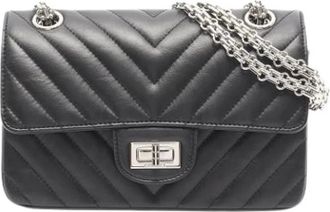 Chanel Pre-owned Sac bandouli&egrave;re vintage - Femme - Pre-owned - Noir - Taille: ONE Size