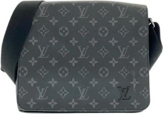 Louis Vuitton Sac bandouli&egrave;re Monogram Eclipse Pre-owned - Femme - Pre-owned - Noir - Taille: ONE Size