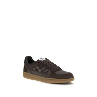 Burberry Terrace Check Sneakers - Brown