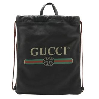 Gucci Pre-owned Vintage Backpack - - Pre-owned - Damen - Schwarzk - ONE SIZE