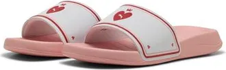 Puma Femme Popcat 20 Idylle Sandale Glissante, White-for All Time Red-Pink Fruit, 40.5 EU