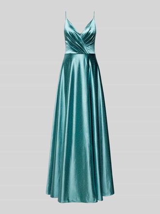 Luxuar Abendkleid mit Herz-Ausschnitt