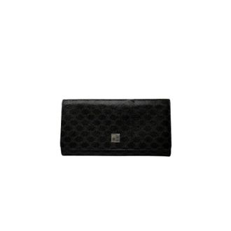 Celine Portefeuille en cuir Pre-owned - Femme - Pre-owned - Noir - Taille: ONE Size