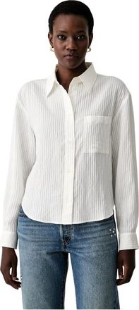 Marc O'Polo Chemise en Modal - Femme - Blouses et Chemises - Beige - Taille: 42 FR