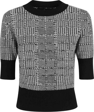 Ermanno Scervino Pull Col Rond - Noir