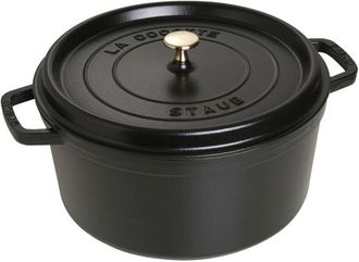 Staub Br&auml;ter Cocotte 8,35 Liter &Oslash;30cm schwarz - Staub