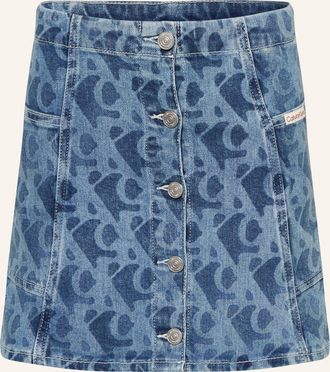 Calvin Klein Jeansrock blau