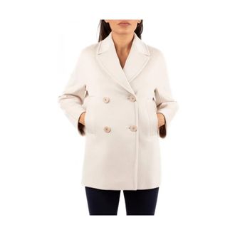 Max Mara Femme, Manteaux, Beige, Taille: 38 FR Cappotto