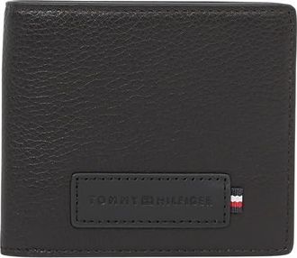 Tommy Hilfiger Portefeuille Homme Premium Mini Wallet en Cuir, Noir (Black), Taille Unique