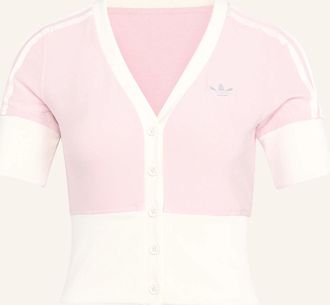 adidas Originals Adidas Originals Hemd Mit V-Ausschnitt Und Knopfleiste pink