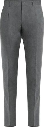 Moorer Homme, Pantalons, Gris, Taille: M Pantalon en m&eacute;lange de laine