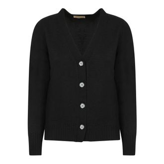 Blanca Vita Damenbekleidung Pullover Schwarz Aw24 - - Knitwear - Damen - Schwarzk - M