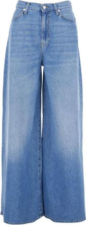 Roy Rogers Femme, Jeans, Bleu, Taille: W28 Kaori Wide Jeans