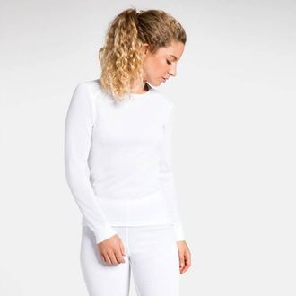 Odlo Damen Unterw&auml;scheoberteil Shirt Crew Neck Warm