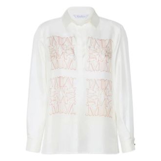 Max Mara Damen, Blusen & Hemden, Wei&szlig;, XSGr&ouml;&szlig;e