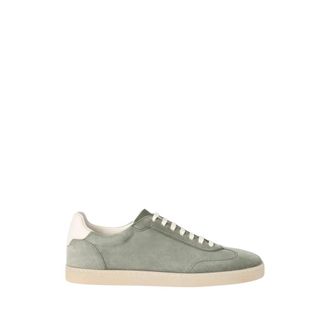 Brunello Cucinelli Suede Sneakers - - Shoes - Herren - Gr&uuml;n - 45 EU