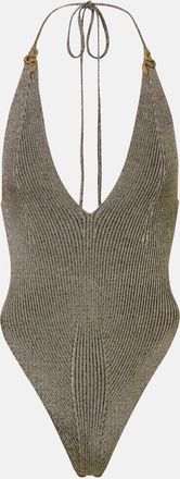 Roberto Cavalli Verzierter Body aus Lam&eacute;