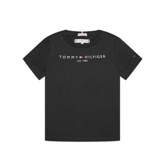 Tommy Hilfiger T-Shirt Essential KS0KS00210 Schwarz Regular Fit