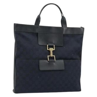 Gucci Pre-owned Vintage Tote Bag - - Pre-owned - Damen - Schwarzk - ONE SIZE