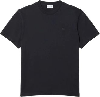 Lacoste Homme, Tops, Bleu, Taille: S T-shirt en jersey imprim&eacute;