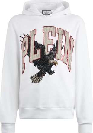 Philipp Plein Kapuzen-Sweatshirt Eagle