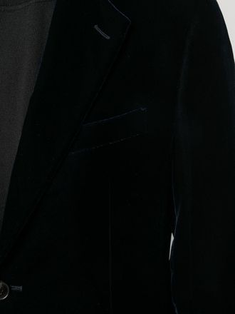 Giorgio Armani Velvet Blazer - Black