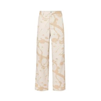 Obey Hardwork Carpenter Pant - - Trousers - Damen - Beige - W28
