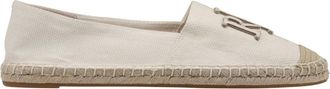 Ralph Lauren Femme, Chaussures, Blanc, Taille: 41 EU Cameryn Logo-ES-FLT Espadrilles